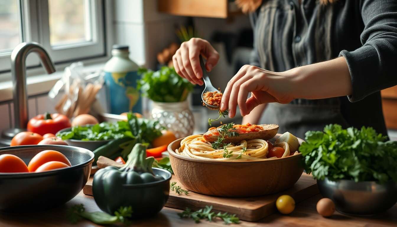 Plats astucieux avec des restes : mangez mieux sans gaspiller
