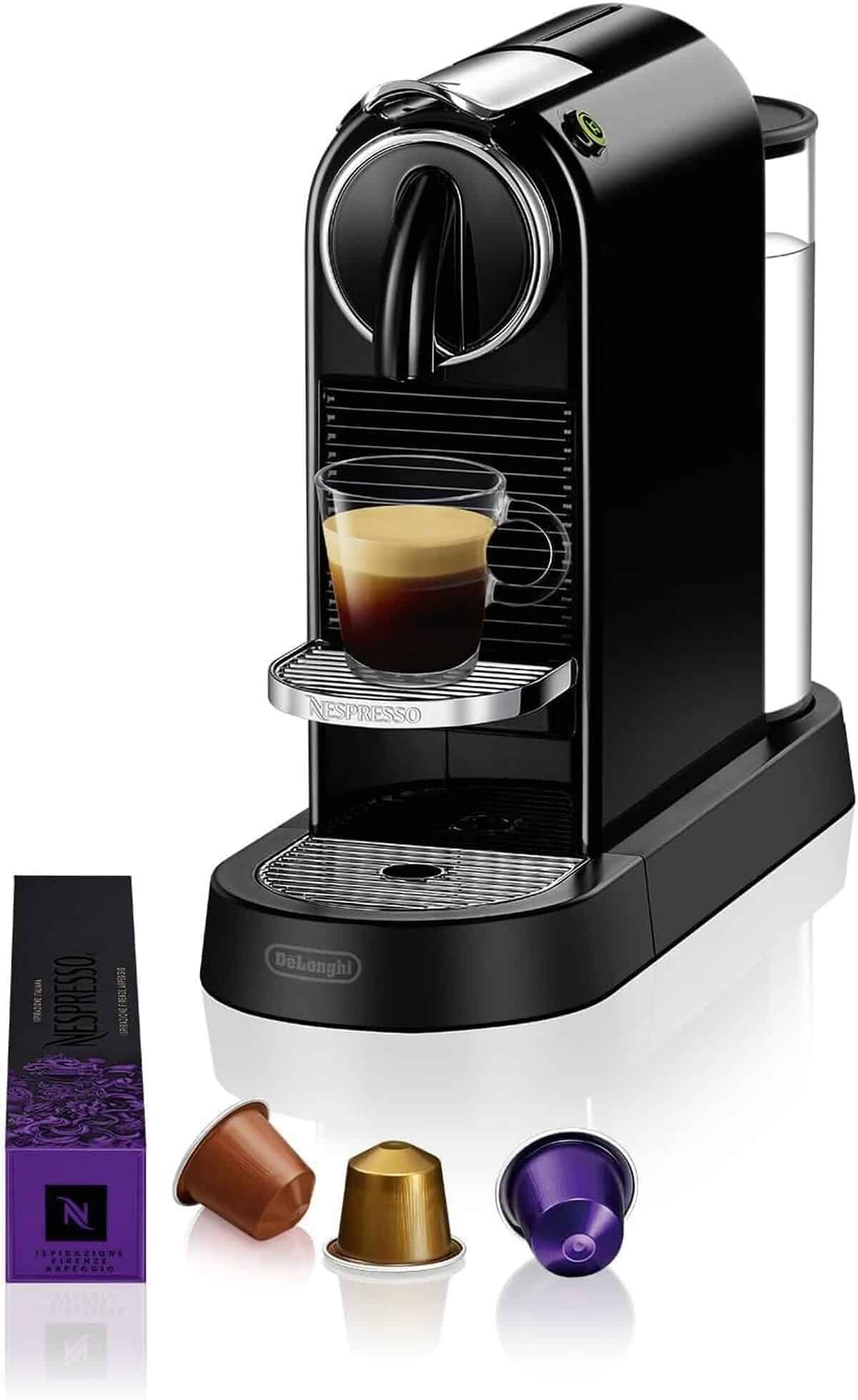 Test de la machine à café De'Longhi Nespresso CitiZ EN167.B : design ...